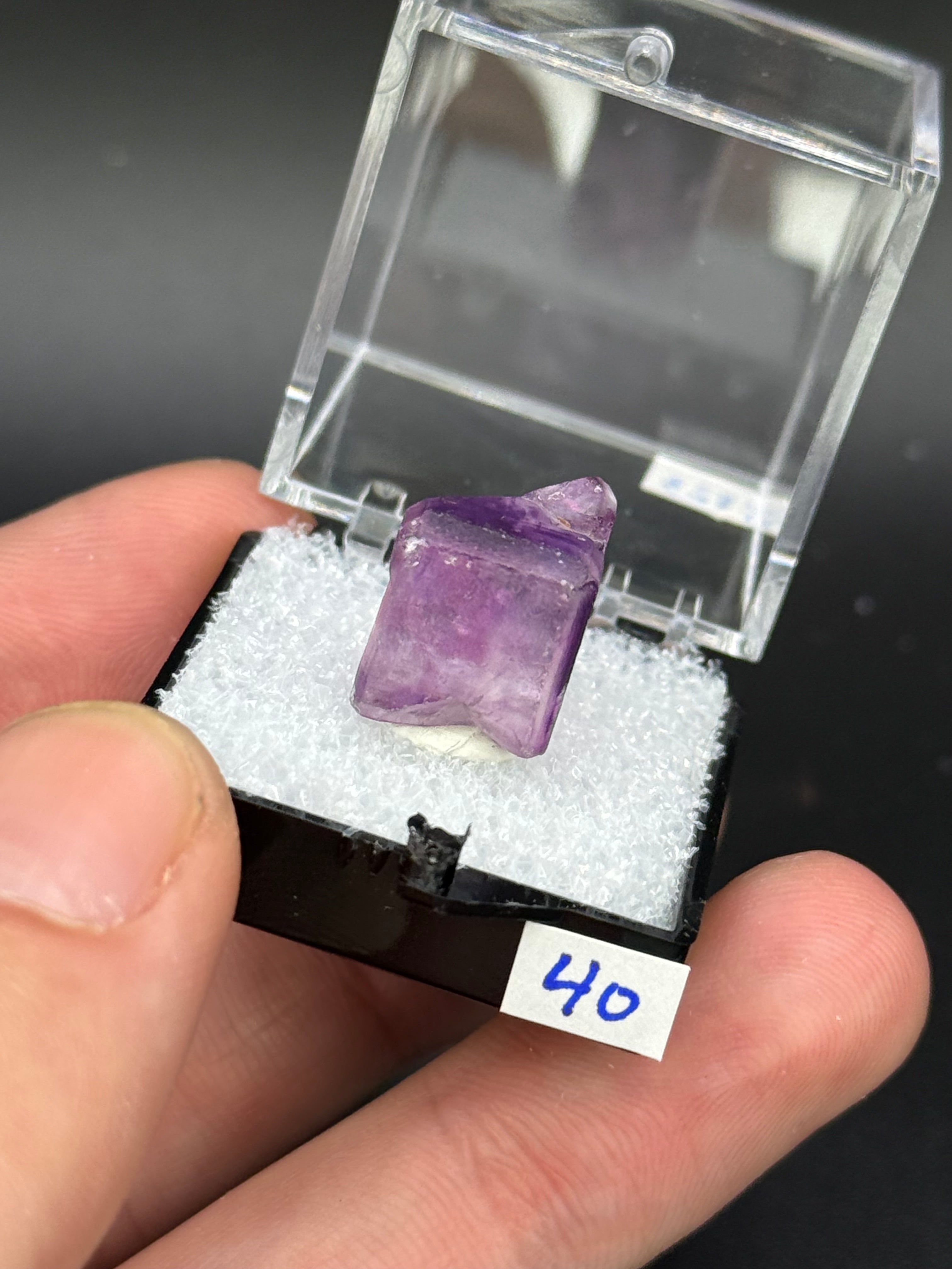 Fluorite, Mandinga Mine, Laguna Brava, Loboy District, Unión Departmen ...