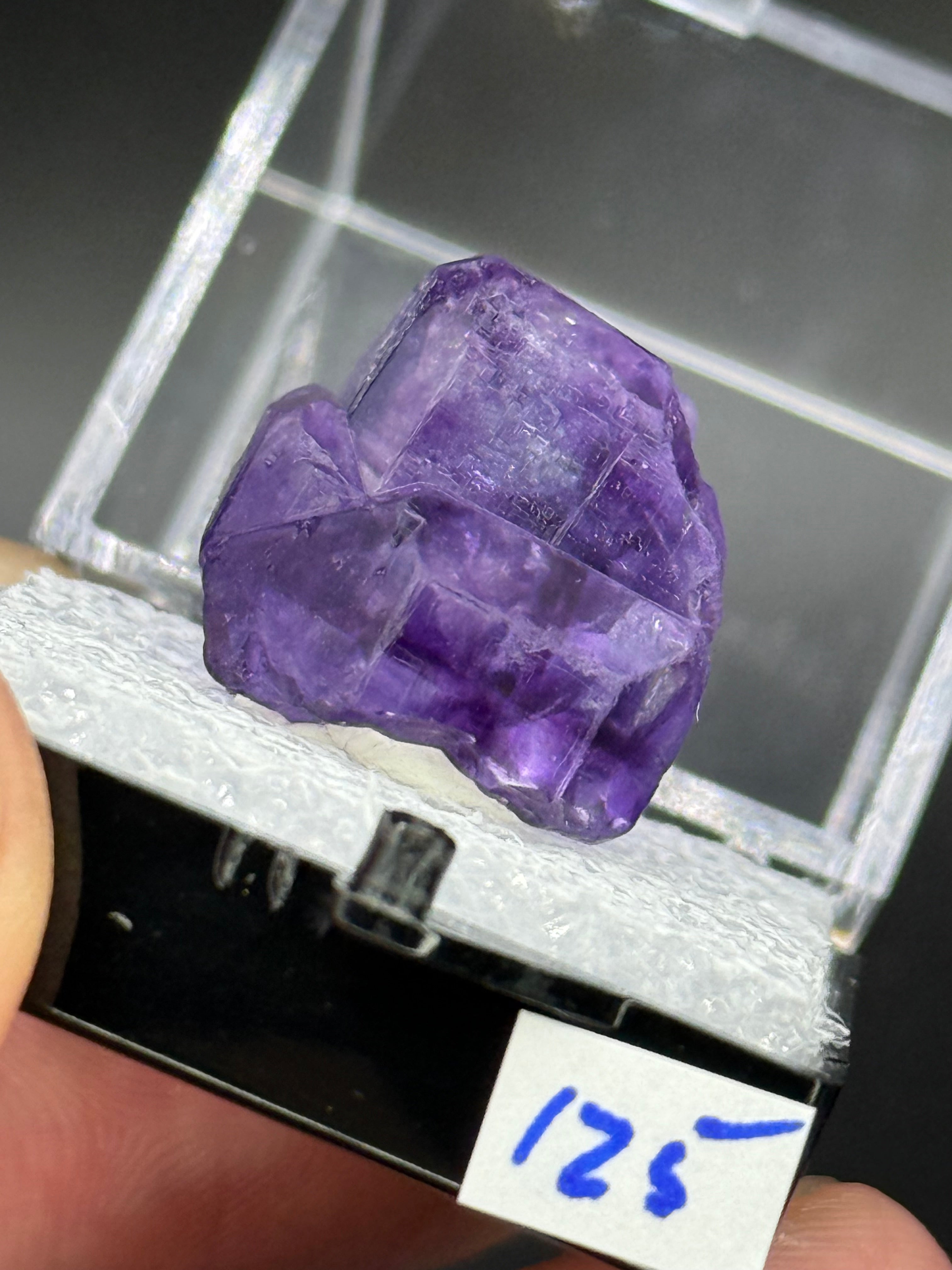 Fluorite, Mandinga Mine, Laguna Brava, Loboy District, Unión Departmen ...